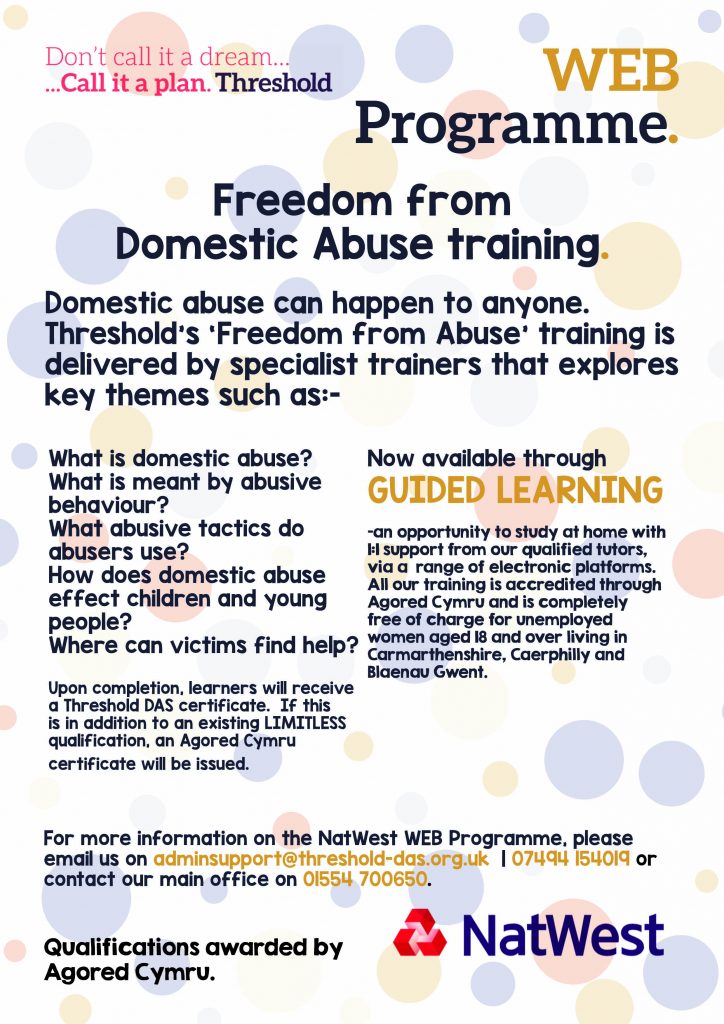 A4 Freedom From Domestic Abuse | Threshold